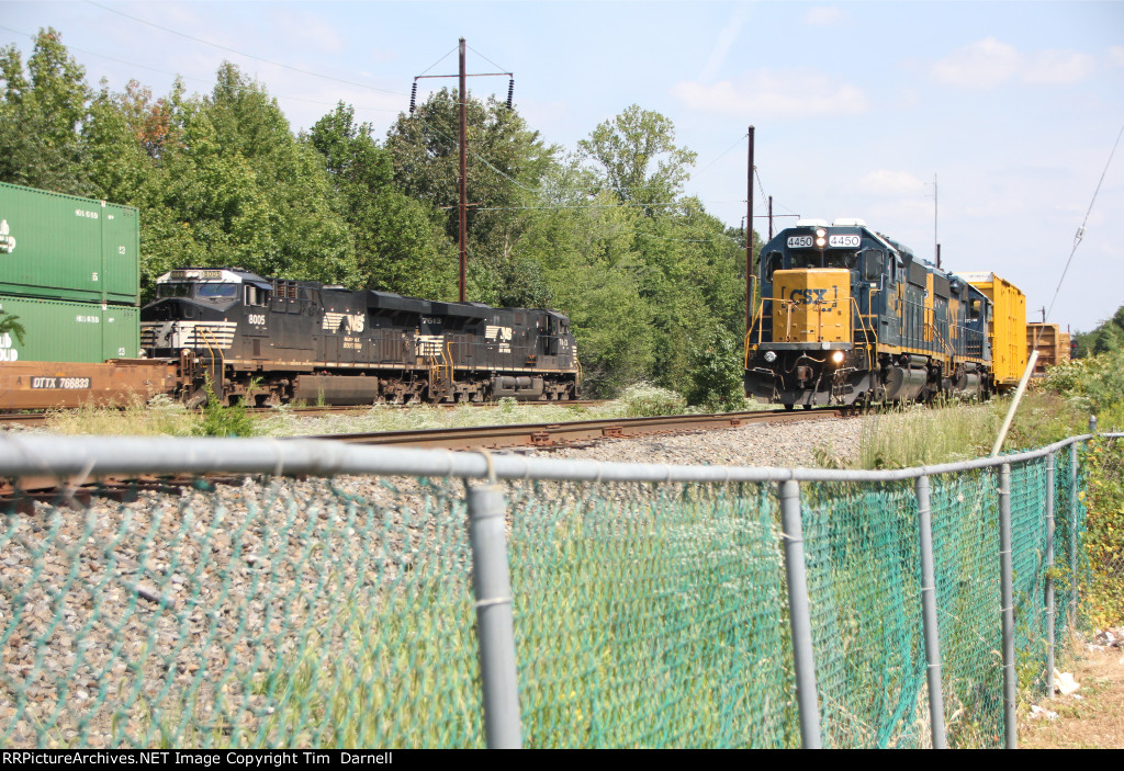 NS 8005, CSX 4450